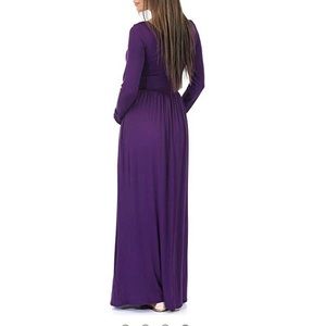 Rags and Couture | Dresses | Long Sleeve Ruched Dress With Pockets Size ...